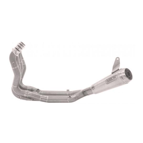 Arrow 71204CP Competition Titanium Low Full Exhaust System w/Race-Tech ...