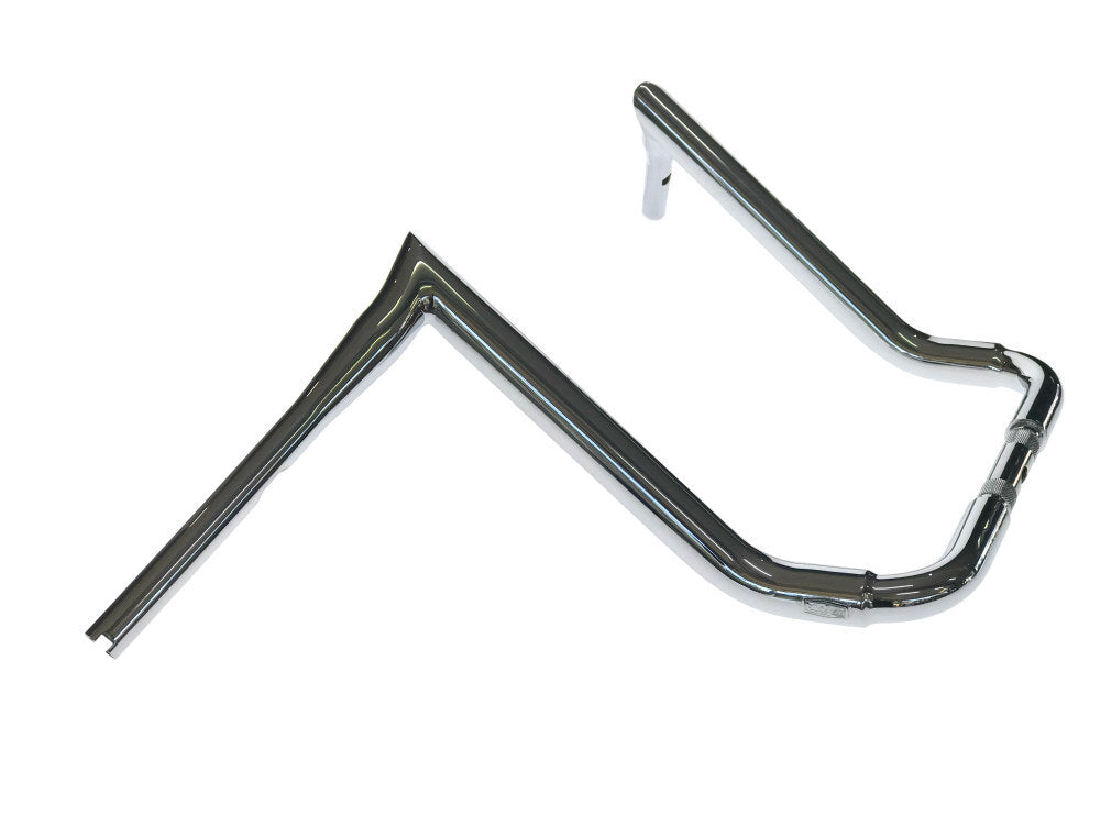 Factory 47 Cycles F47-HB1025016C 16" x 1-1/2" Assault Handlebar Chrome ...