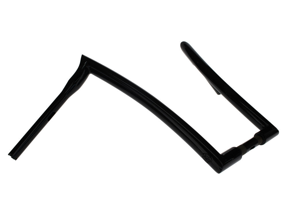 Factory 47 Cycles F47-HB1705018B 18" x 1-1/2" Maddogger Handlebar Glos ...