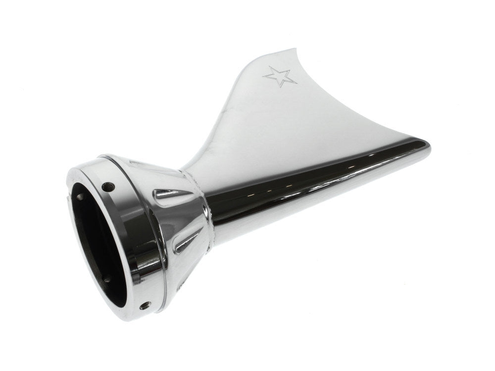Freedom Performance FPE-AC00244 Sharktail Tip End Cap Chrome for 4" Fr ...