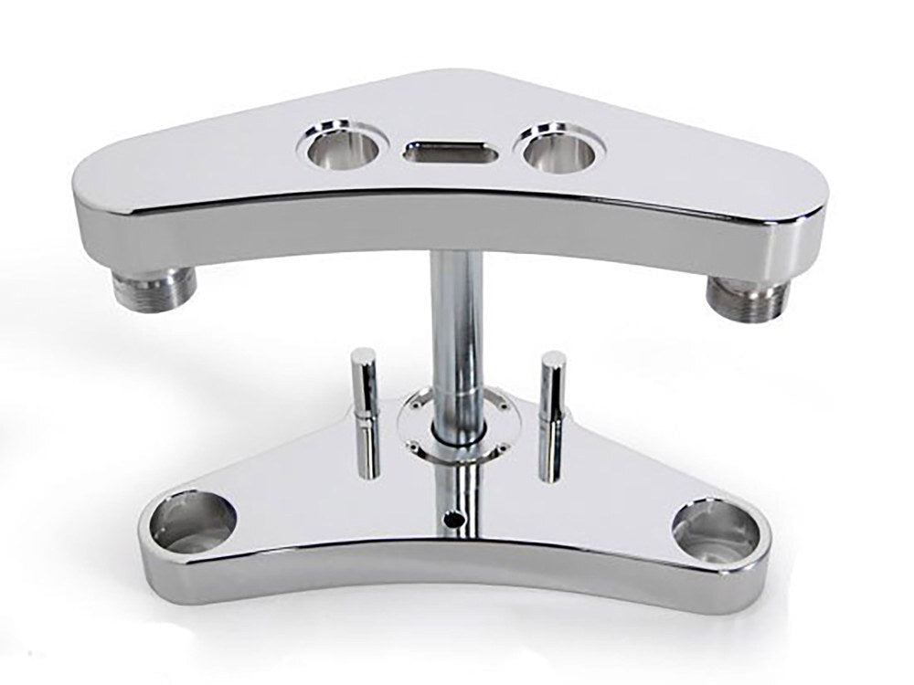 Hawg Halters Inc HHI-49WGCR3-EFS 3 Degree Raked Wide Glide Triple Tree ...