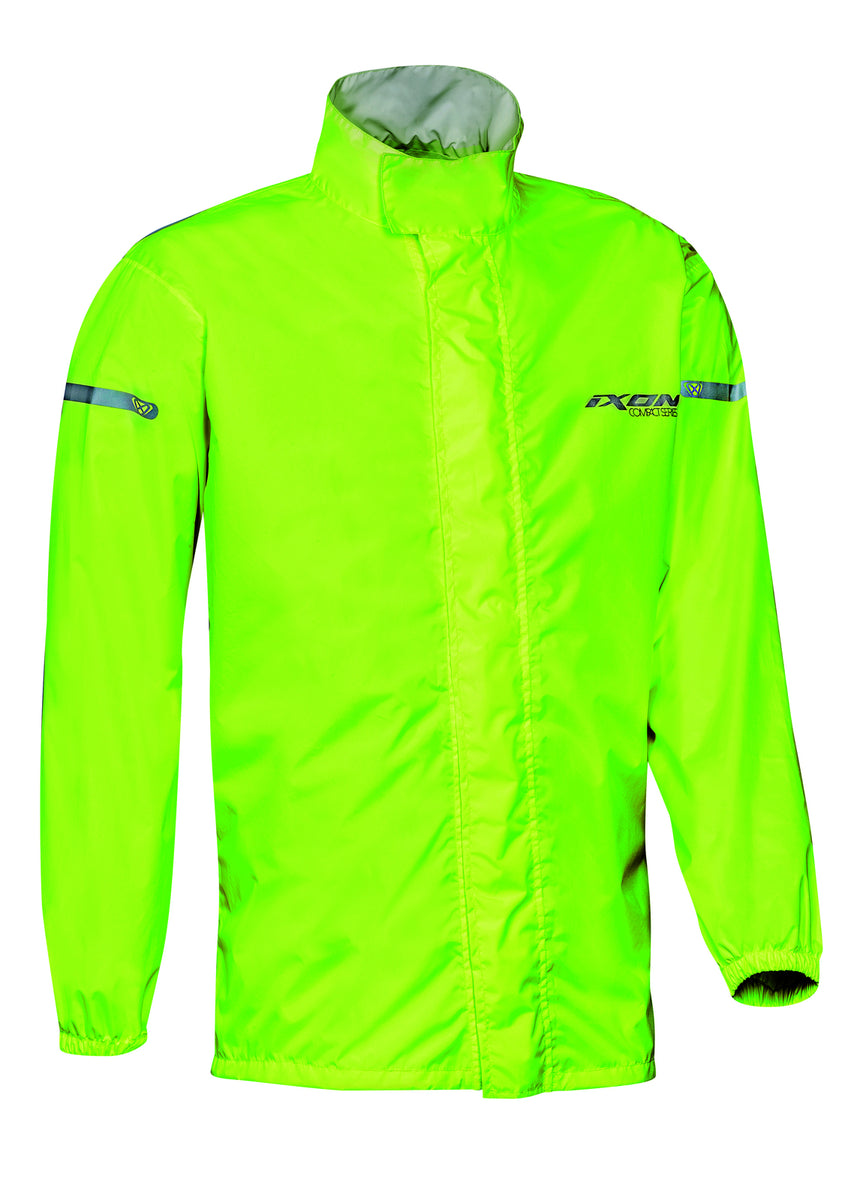 Ixon Compact Bright Yellow Rain Jacket – EasyR