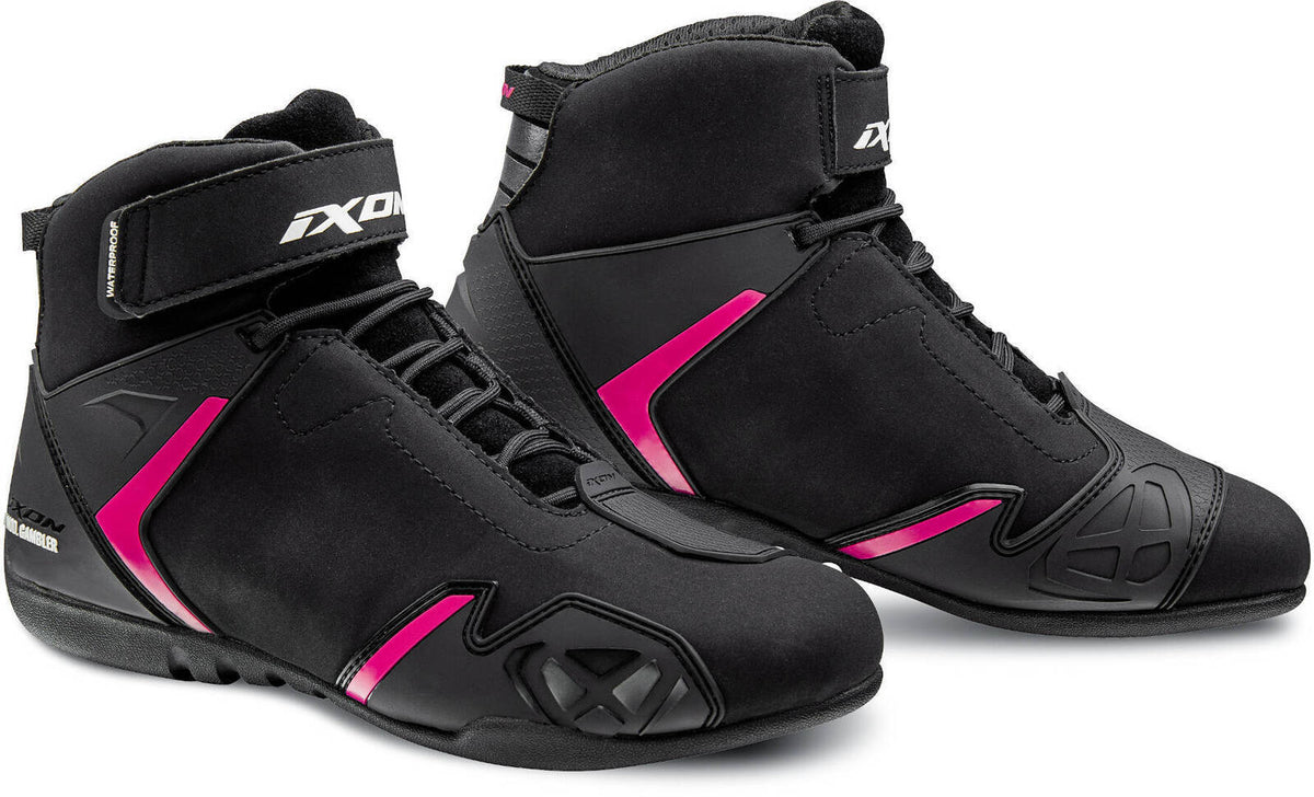Ixon Gambler WP Lady Black/Fuchsia Womens Boots – EasyR