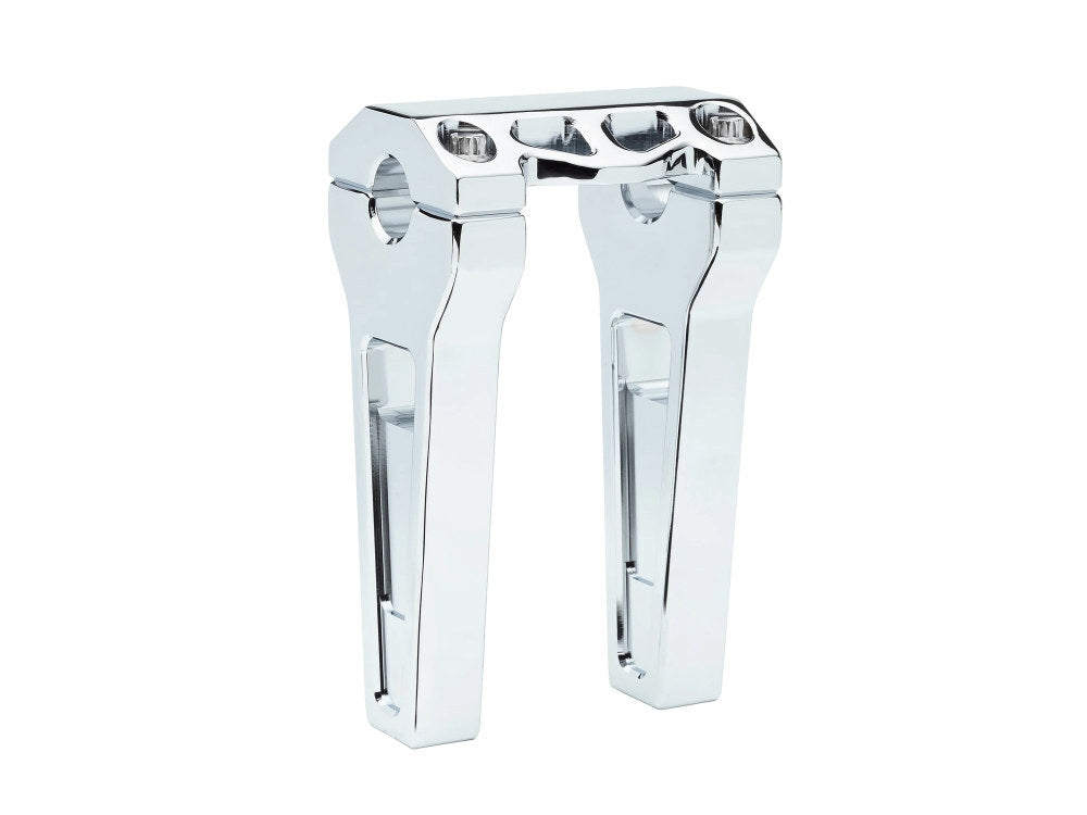 LA Choppers LA-7480-06C 6" Straight Performance Risers Chrome for 1-1 ...