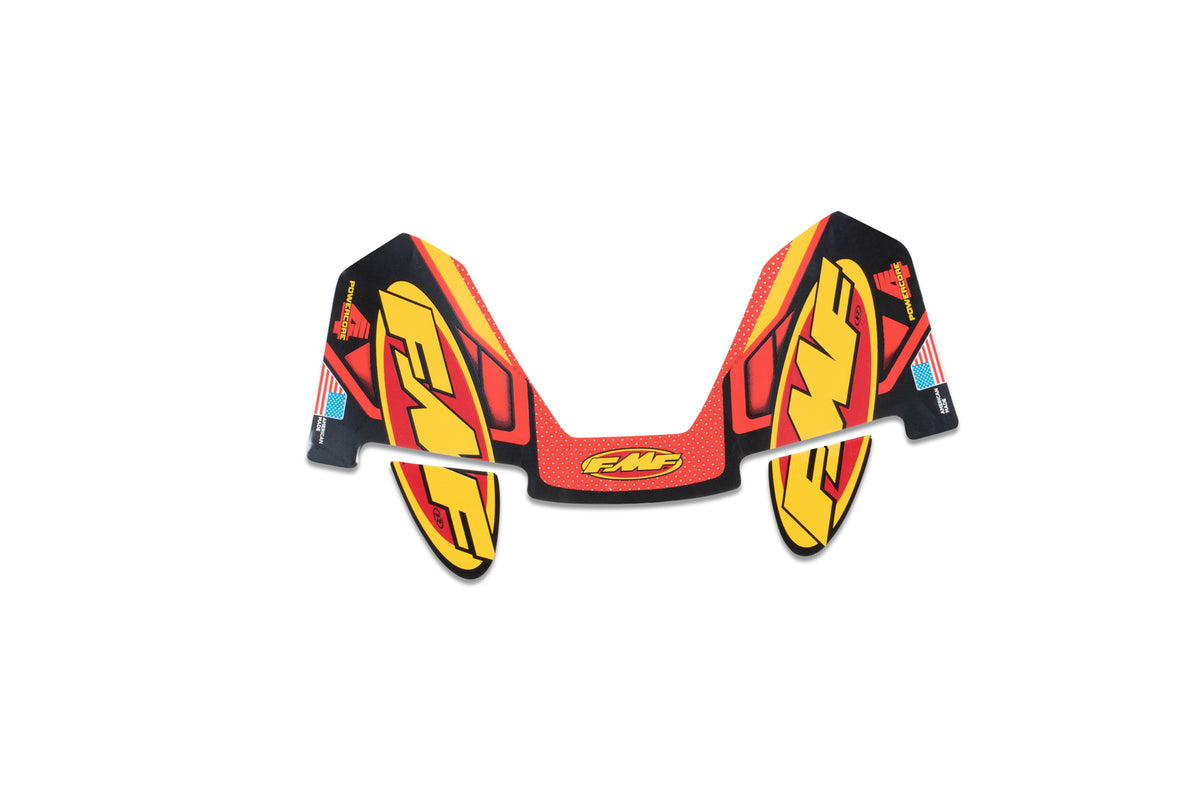 FMF Racing Powercore 4 Hex Wrap Logo Aluminum Decal Replacement – EasyR