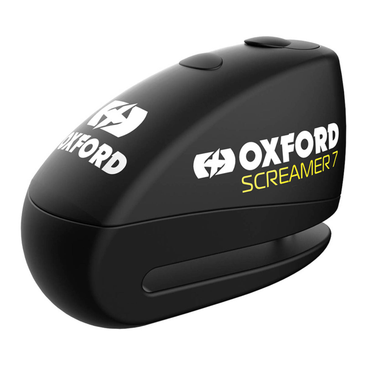 Oxford Screamer 7 Alarm Disc Lock Black/Black – EasyR