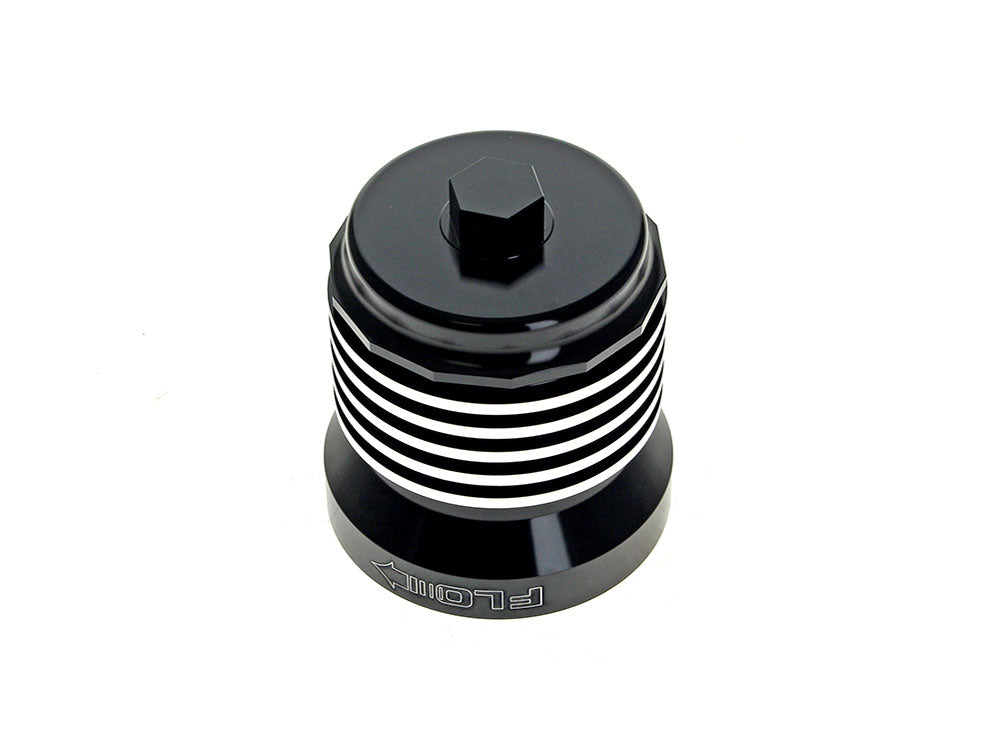 UltraCool UC-PCS4BC FLO Reusable Oil Filter Black w/Polished Fins for ...