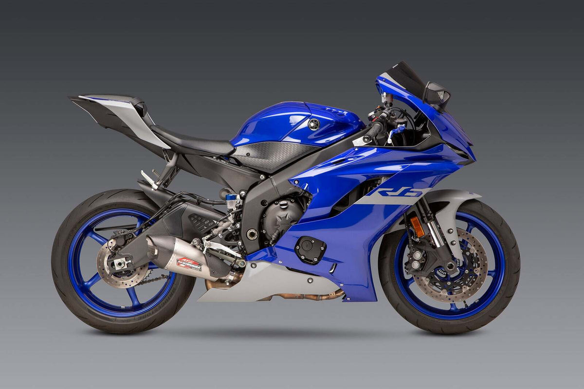 Yoshimura AT2 Street Stainless Slip-On Muffler w/Stainless Sleeve/Carb ...