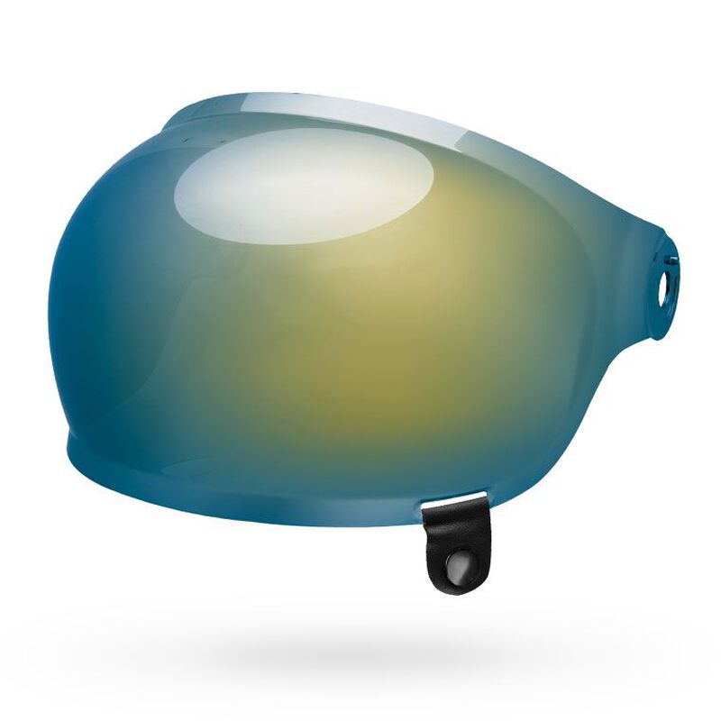 Bell Dark Gold Iridium Bubble Visor w/Black Tab for Bullitt Helmets – EasyR