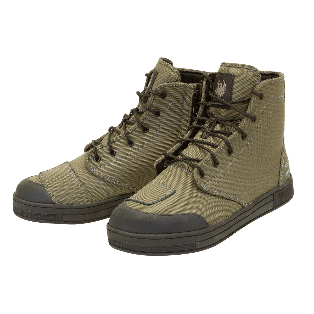 Merlin Knots Canvas D3O Olive Boots – EasyR