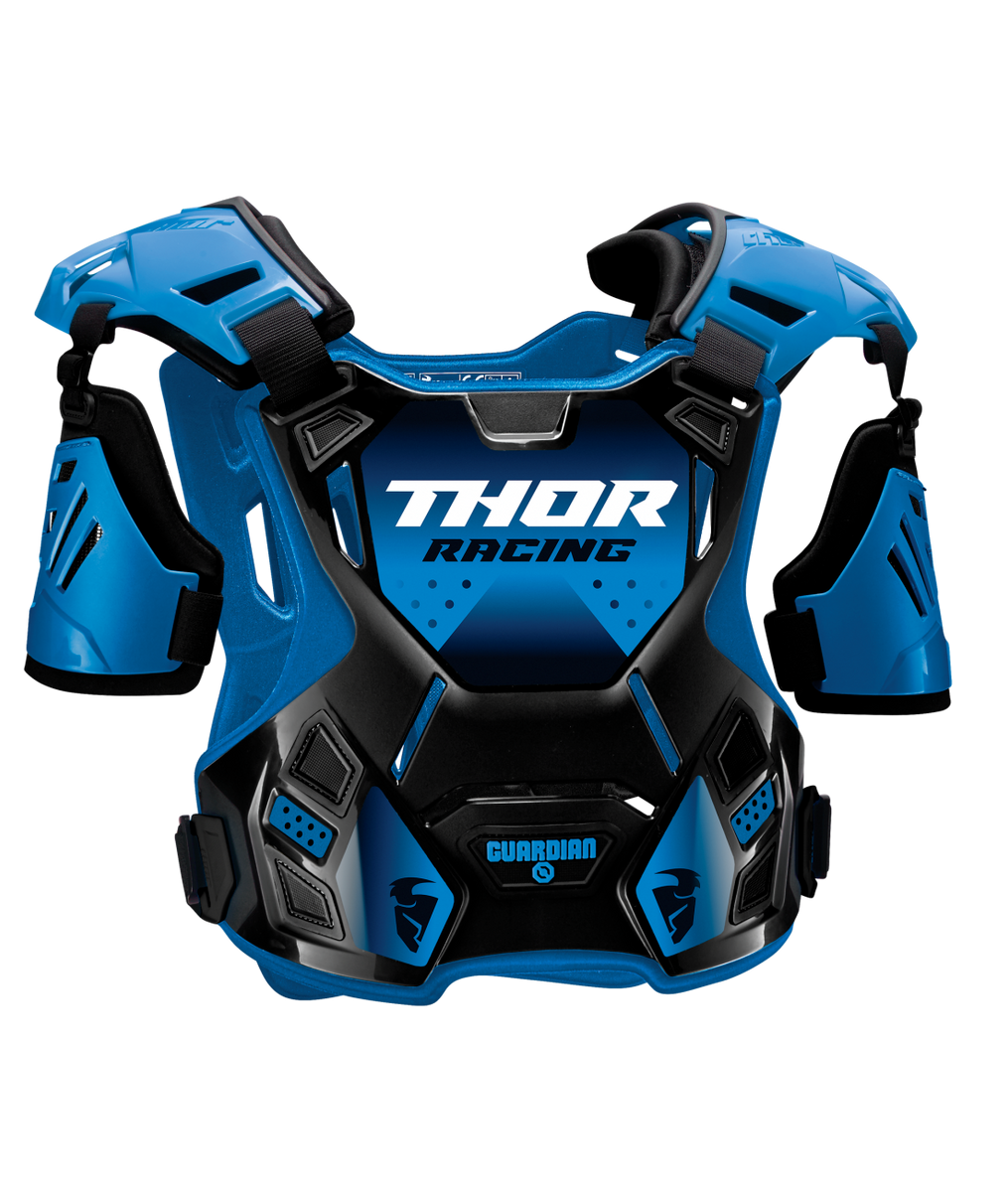 Thor 2026 Guardian Blue/Black Chest Guard – EasyR