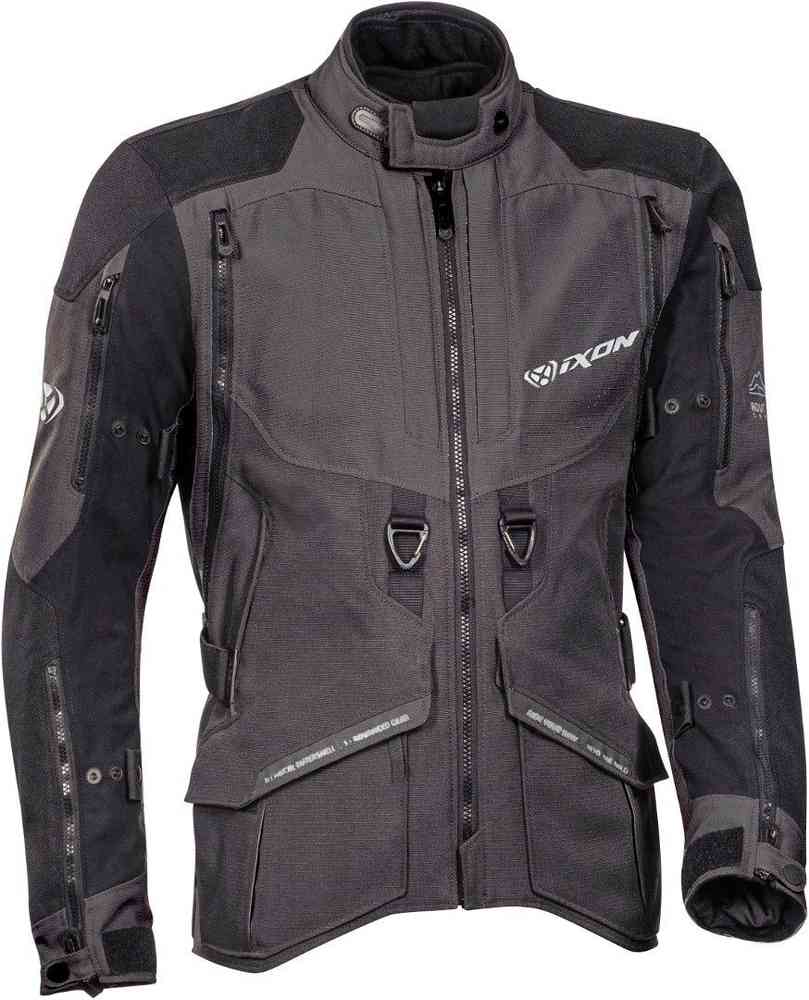 Ixon Ragnar Black/Anthracite Textile Jacket – EasyR